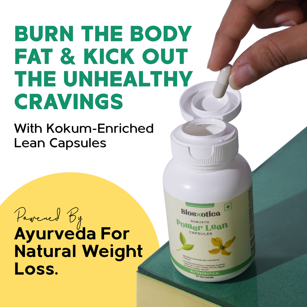 BioExotica Power Lean Capsules | For 15 Day Fat Loss Kokum-Enriched Le ...